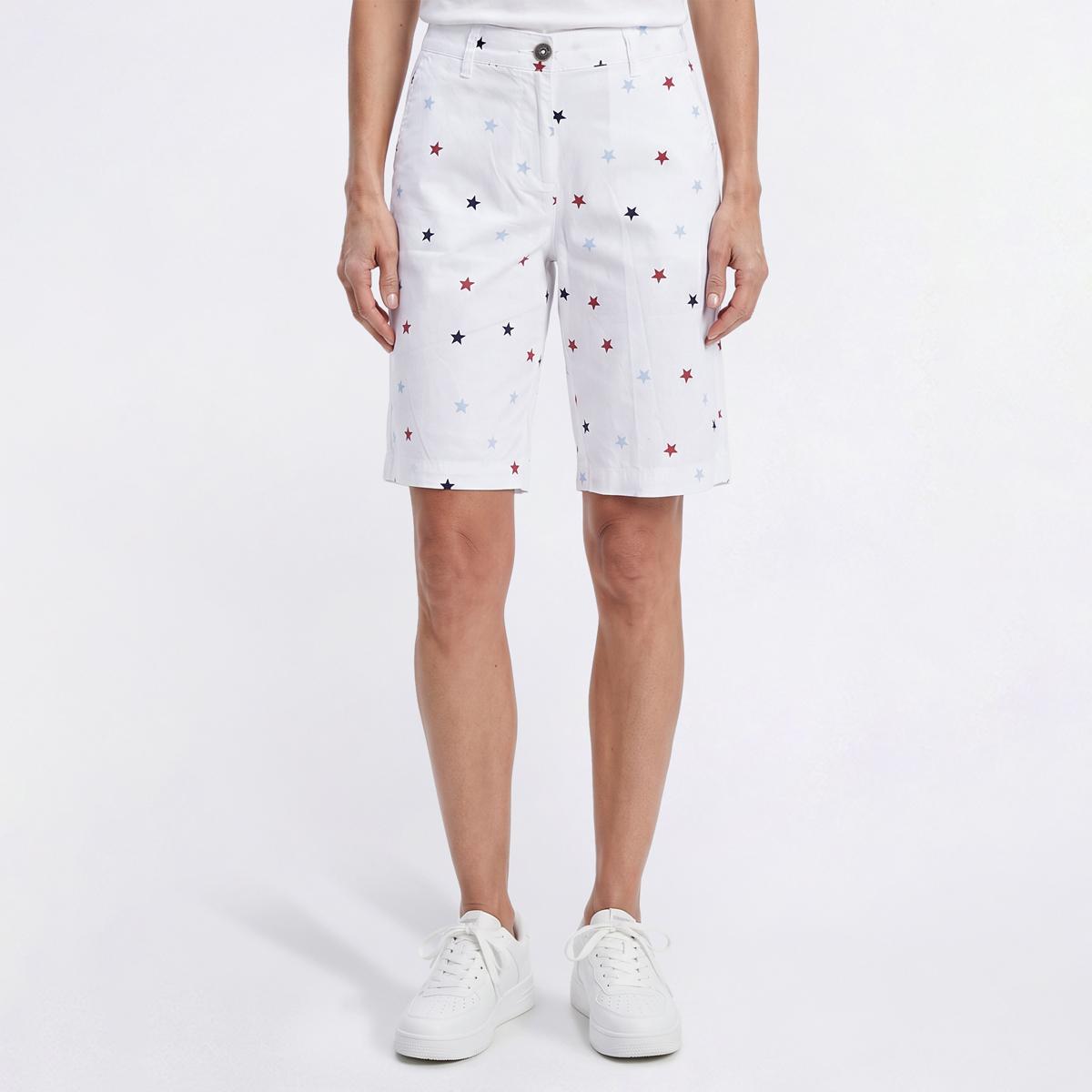 Click here for Womens da-sh Conversational Star Bermuda Shorts prices